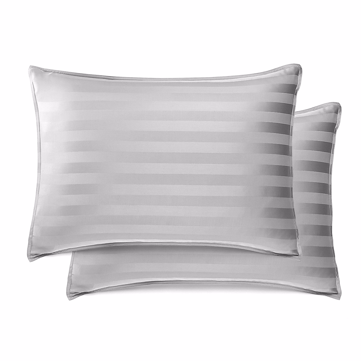 King Sheets by Pure Bamboo, Genuine 100% Organic Viscose Derived from Bamboo Bed Sheet Set, Luxuriously Soft & Cooling, Double Stitching, Lifetime Quality Promise (King, Jacquard Silver)