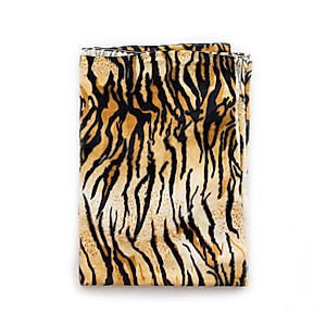 Velboa Wave Print Tiger 60 Inch Fabric by The Yard (F.E.®) (Siberian)