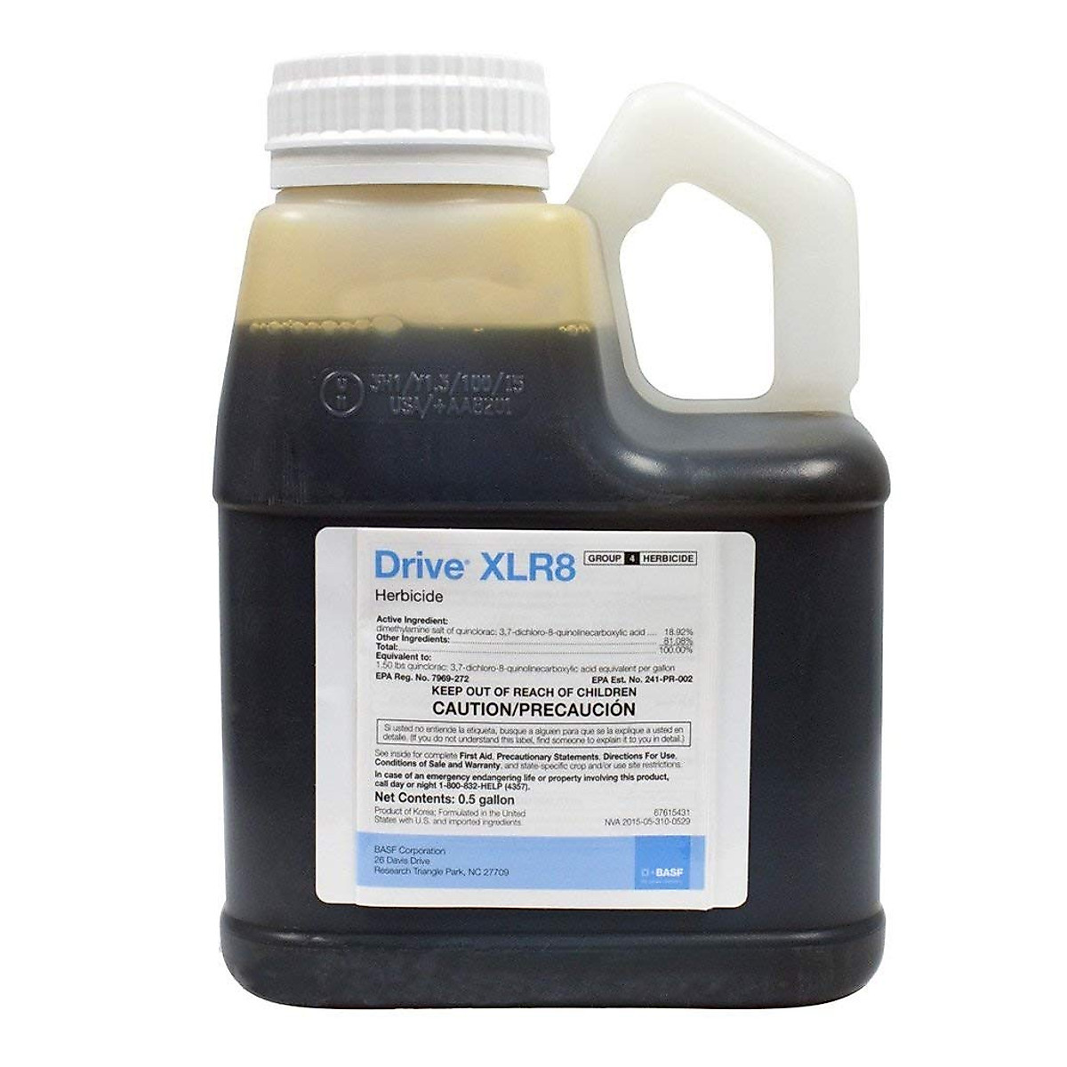 BASF Drive XLR8 Herbicide Crabgrass Killer - 1 jug (1/2 gal.)