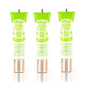 Broadway Vita-Lip Clear Lip Gloss 0.47oz/14ml (BCLG0101- Mint Oil),Pack of 3