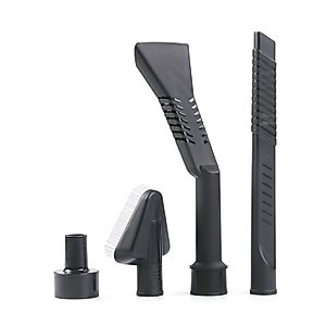 WORKSHOP Wet/Dry Vacs Vacuum Accessories 2-1/2-Inch WS25052A Shop Vacuum Car Detailing Kit for Wet/Dry Shop Vacuum, Black
