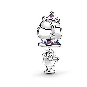 LIGHTDOG 925 Sterling Silver Charms for Bracelets Necklaces Dangle Pendants Beads Charms Fits Pandora Charms Bracelets Jewelry Holidays Gift for Women