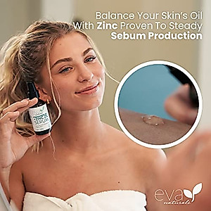 12% Niacinamide Serum for Face + 2% Zinc and Hyaluronic Acid for Smooth, Bright & Youthful Skin - Pore Minimizer, Reduce Oil, Treat Dark Spots, Improve Uneven Skin Tone & Texture, Reduces Fine Lines & Wrinkles (2 oz)