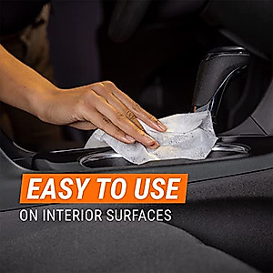 Armor All Car Cleaning Wipes, Wipes for Car Interior and Car Exterior, 90 Wipes Each