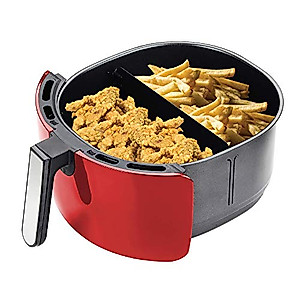 GoWISE USA 7-Quart 8-in-1 Digital Air Fryer with Recipe Book, 7.0-Qt, Red