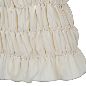 Parlsdy Womens Tops and Blouses Victorian Pirate Skirt Costumes Steampunk Plus Size Renaissance Shirt Beige-S