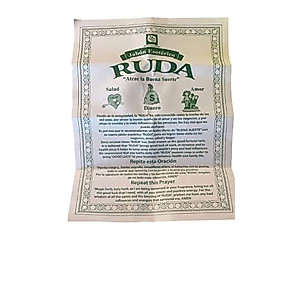 Nuestra Salud - Rue Herb Soap Bar - Gentle Moisturizing Action for Hand, Face, and Body - 100% Natural and Organic Soap for Healthy Skin