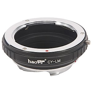 Haoge Lens Mount Adapter for Contax/Yashica C/Y CY Lens to Leica M LM Mount Camera such as M240, M240P, M262, M3, M2, M1, M4, M5, M6, MP, M7, M8, M9, M9-P, M Monochrom, M-E, M, M-P, M10, M-A