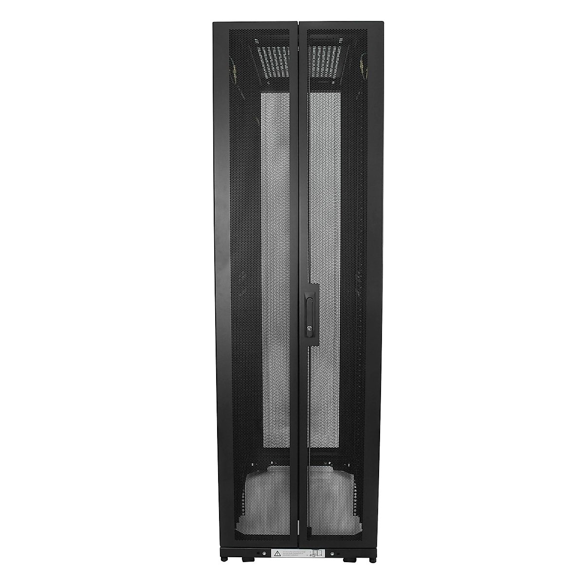 StarTech.com 4-Post 42U Server Rack Cabinet, 19" Data Rack Cabinet for IT Equipment Mount, Full Size Network Cabinet Storage