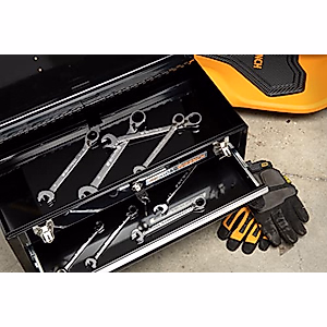 GEARWRENCH 8 Pc. 12 Pt. Reversible Ratcheting Combination Wrench Set, Metric - 9543