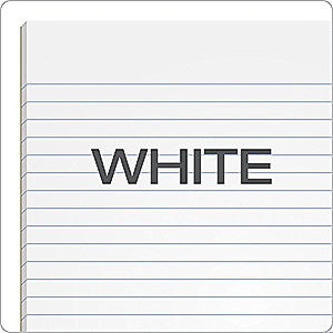 TOPS The Legal Pad Writing Pads, Glue Top, 8-1/2" x 11", Narrow Rule, 50 Sheets, 12 Pack (7529)