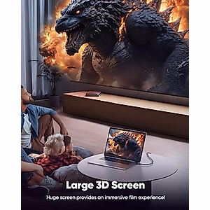 Snowkids 10K 8K HDMI 2.1 Cable 15FT, 48Gbps Ultra High Speed Long HDMI Cable 8K/60Hz 4K/120Hz 144Hz Braided Black HDMI Cord eARC HDR10 HDCP 2.2&2.3 Compatible with Roku TV/PS5/HDTV and More