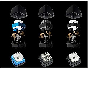 Pack of 5 Romer-G Mechanical Keyboard Switches Compatible for Logitech G310 G512 G513 K840 G810 G910 G413 Pro Keyboards (Romer-G Tactile Black)