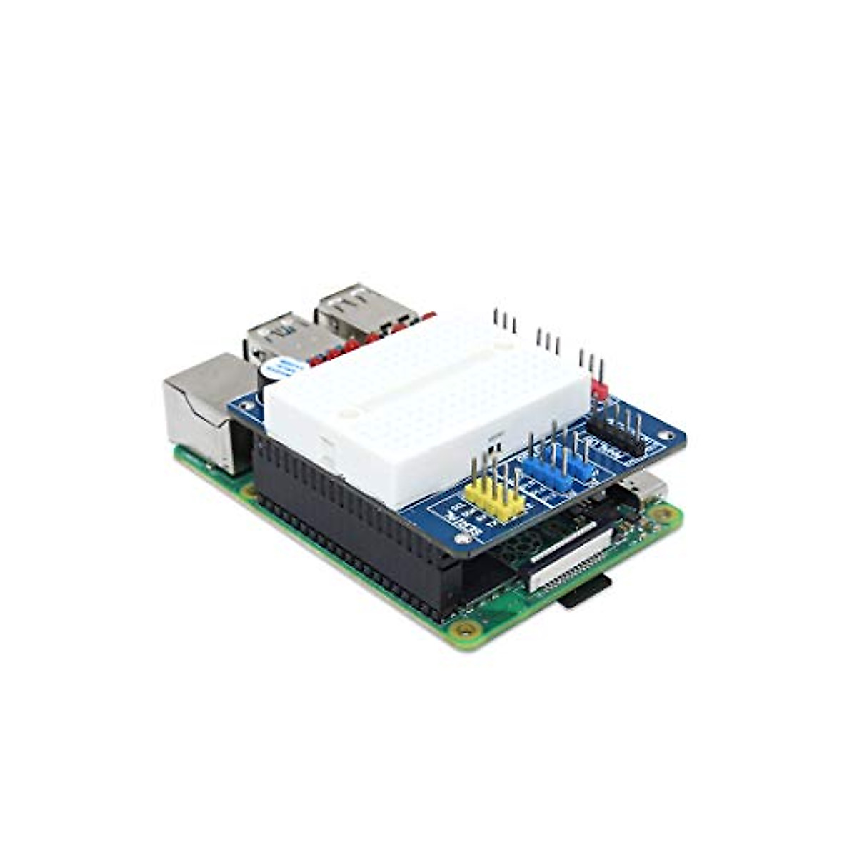 sb components BreadPi - Multipurpose HAT for Raspberry Pi 4, 3B+, 3, 2, Zero and Zero W, Raspberry Pi Expansion Board Designed for Digital and Analog I/O Manufacturer