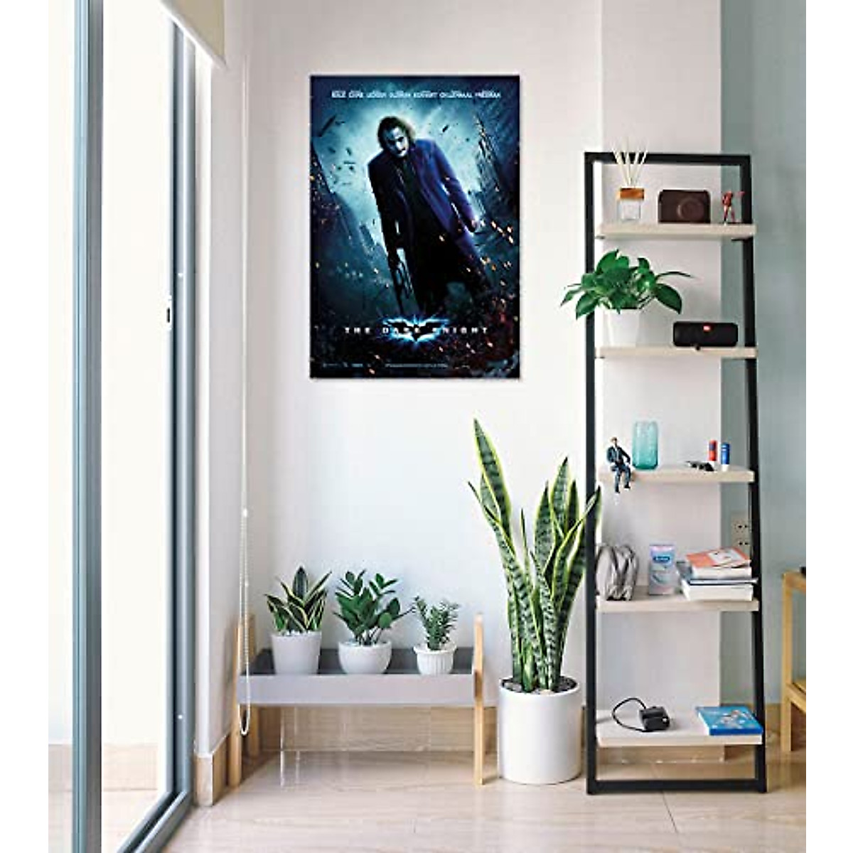 POSTER STOP ONLINE Batman - The Dark Knight - Movie Poster (Regular Style - The Joker) (Size 27" x 39")