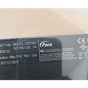 uverse Modem 5031nv Main Unit Power Cord Stand/Mount and Data Cable