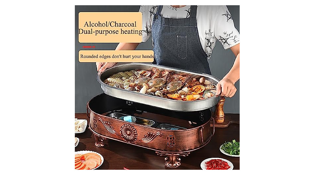 Premium Oval Chafers & Buffet Warmers for Events