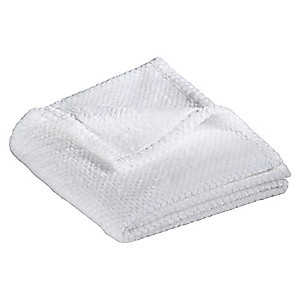 Port Authority Plush Texture Blanket OSFA Marshmallow