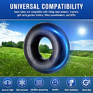 20x10-8,20x8-8,20x10.00-8,20x8.00-8 Premium Replacement Tire Inner Tubes(2 Packs)，for Riding Mower Lawn Tractor Snow Blower Golf Cart Garden Trailer,with TR13 Straight Valve Stem, by NAKAO