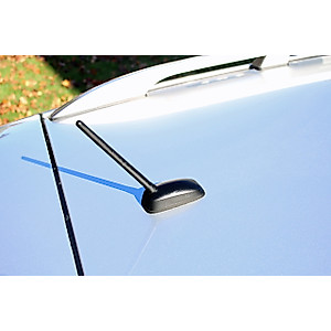 AntennaMastsRus - The Original 6 3/4 Inch is Compatible with Toyota Sequoia (2001-2009) - Car Wash Proof Short Rubber Antenna - Internal Copper Coil - Premium Reception - German Engineered