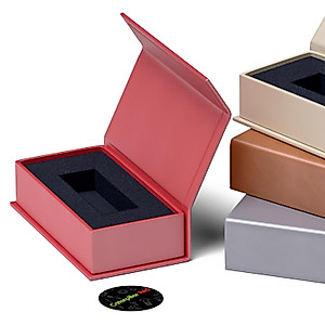 4X Magnetic USB Presentation Gift Boxes, Cream/Red/Grey/Orange Colours, Flash Drives, Removable Drives, 4, Wedding USB Box