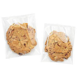 Cookie Bags for Packaging,4x6 Inches Clear Self Sealing Cellophane Bags Self Adhesive Individual Cookie Bags for Gift Giving,100Pieces