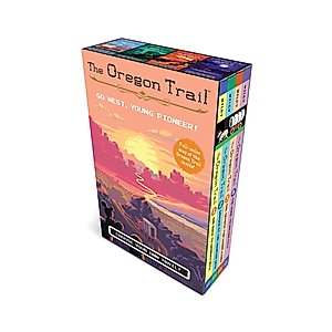 The Oregon Trail 4-Book Paperback Box Set Plus Poster Map