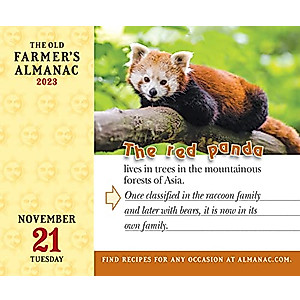 The 2023 Old Farmer’s Almanac Everyday Calendar