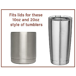 Replacement Lid Seals for YETI, RTIC, Beast, Ozark Trail, North, SIC 10, 14, 20, and 30 Ounce Stainless Steel Tumblers (10 or 20 Ounce Tumbler)