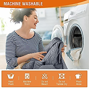 VANSOFY 100% Waterproof Recliner Chair Covers, Recliner Cover Non-Slip Dog Chair Cover Furniture Protector Washable Slipcover with Pocket, Elastic Straps for Pets, Dogs(Dark Gray, 23.6")