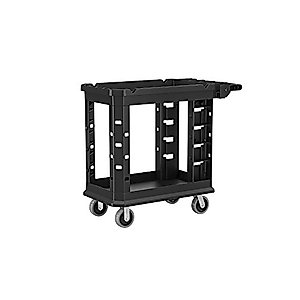 Suncast Commercial PUCSD1937 Utility Cart, Heavy Duty, 500 Pounds Load Capacity, black