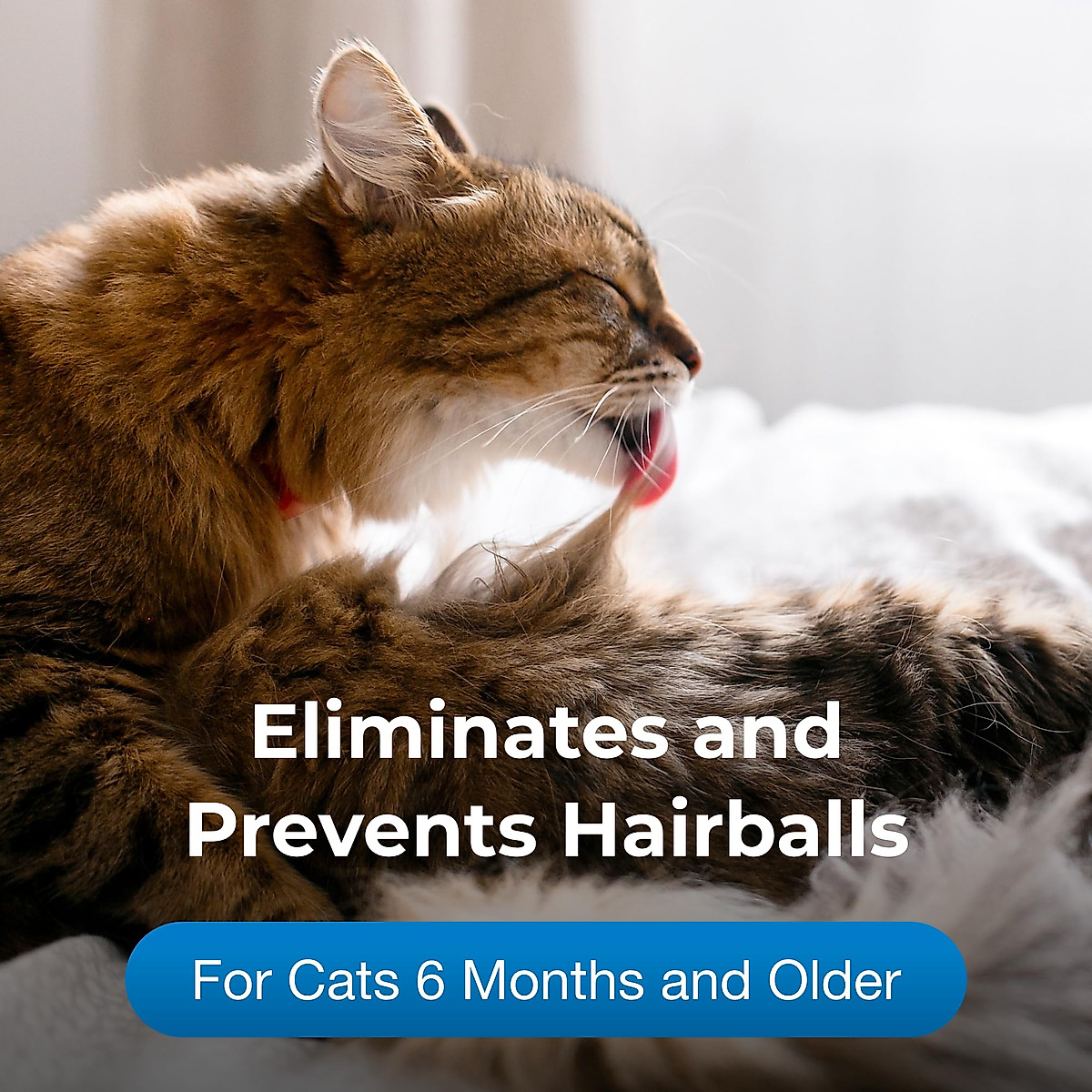 Pet-Ag Hairball Solution Gel Supplement for Cats - 3.5 oz - Helps Prevent and Reduce Hairballs in Cats 6 Months and Older