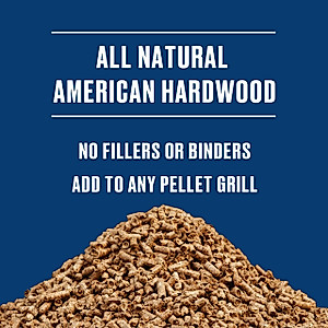 Kingsford 100% Hickory Wood Pellets, BBQ Pellets for Grilling 20 Pounds (Package May Vary)