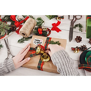 WHING Cute Happy Mail 1.5 Inch Thank You Stickers Labels, Small Business Online Shop Packaging Idea Sticker, 500pcs