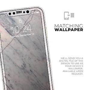 Design Skinz Slate Marble Surface V12 Protective Vinyl Decal Wrap Skin Cover Compatible with The Apple iPhone XR (Screen Trim & Back Glass Skin)