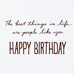 Hallmark Birthday Card (Watercolor Mountains)