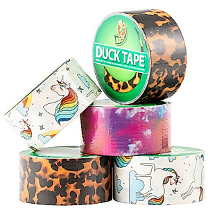 Duck Tape Pattern Colours Tie Dye. Arts & Crafts, DIY, Crafts, Gift Wrapping, Decorative, Scrapbook, Scrapbooking, Bullet Journal, Planner, Party, Festivals, Decoration - 48mm x 9.1m