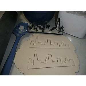 CHICAGO SKYLINE SILHOUETTE WINDY CITY SKYSCRAPERS COOKIE CUTTER MADE IN USA PR3370