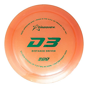 Prodigy Disc 500 D3 Driver | Stable Distance Driver Disc Golf Disc | Comfortable Grip | Great for Far, Straight Shots | 170-174g (Colors May Vary)