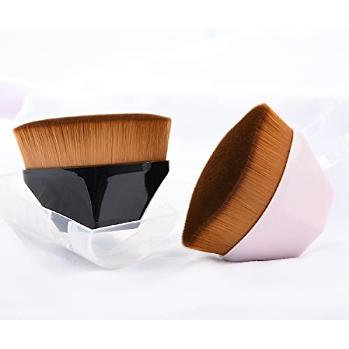 Petal-Shaped Foundation Brush, GODR7OY Foundation Makeup Brush, Suitable for Mixed Liquid, Cream or Flawless Powder Cosmetics, Multifunctional Makeup