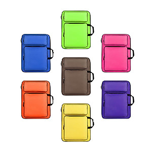 Ibluelover Art Portfolio Case A3 Artist Portfolio Tote Bag 8K Waterproof Art Carrying Bag Large Drawing Painting Sketching Boards Canvas Bag Art Supplies Storage Bag 18.6x13.9