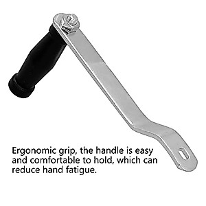 Watris Veiyi Replacement Winch Handle, Crank Handle, Trailer Handle Replacement, Ergonomic Winch Grip Comfortable Grip Winch Handle Replacement Accessory for Boat Trailer Marine Sailboat