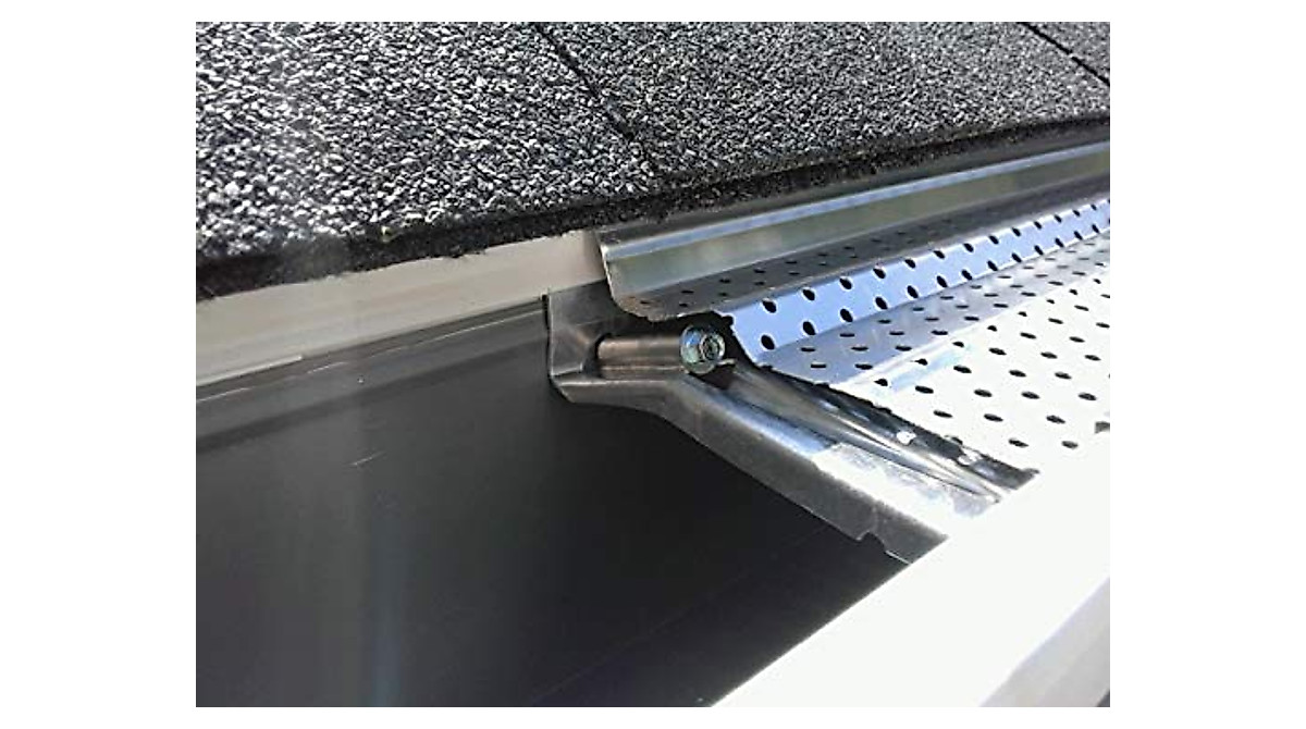 A-M Gutter Guard - Aluminum 5" (100 Feet, Mill Finish) — 🛍️ The Retail ...