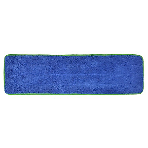 CleanAide All Purpose Mega Microfiber Mop Pads for 24 Inch Plate 6 Pack