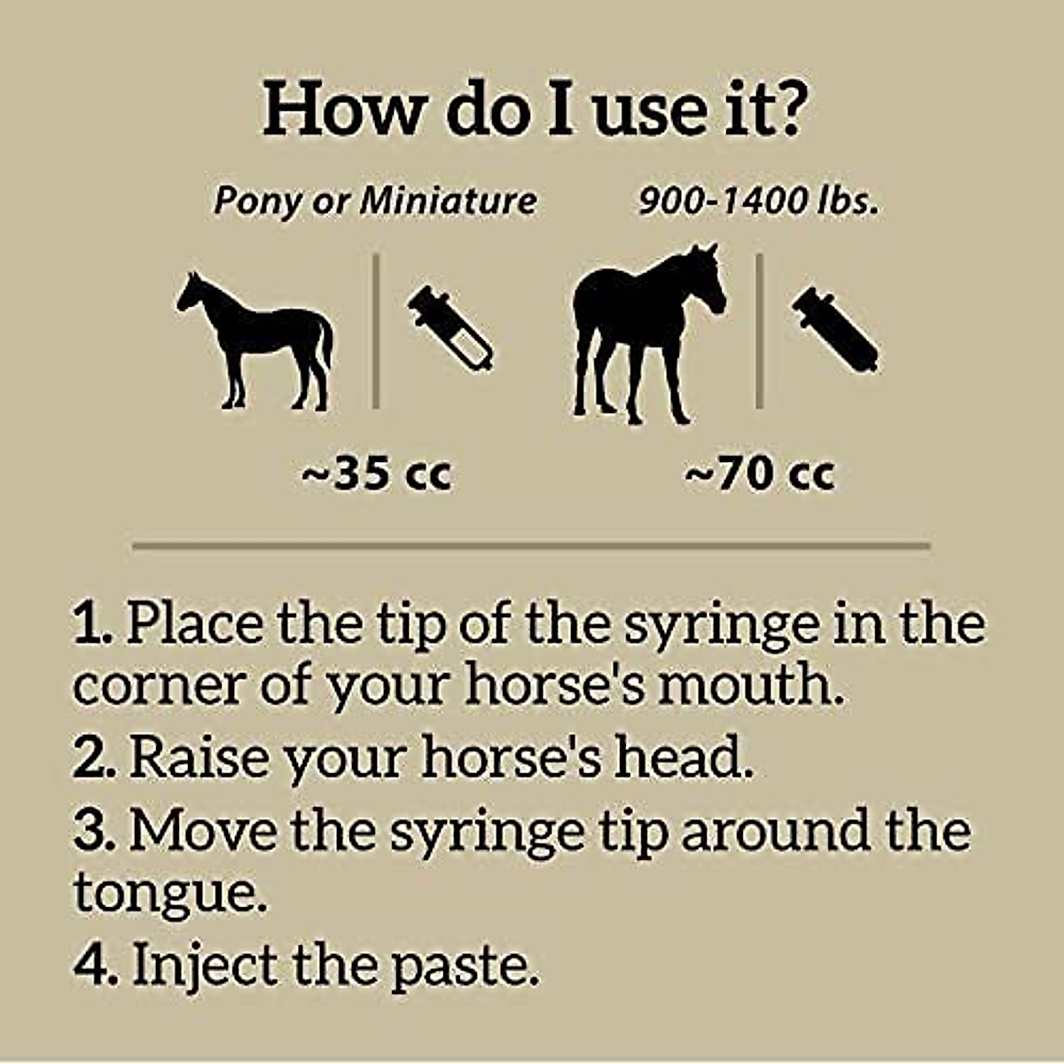 REDMOND Daily Gold Syringe Natural Healing Clay for Gastric Ulcers in Horses (Stress Relief Pre-Race Paste) (Single Pack)