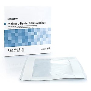 McKesson Wound Protector Clear 7 x 7" 11077, 5 Ct