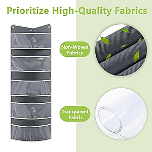 UVIAHOMI Sofe Corner Stuffed Animal Storage Toy Organizer, Child-Friendly Wall Corner Storage,Toy Shelf for Stuffed Animals, Diapers,Toys - Baby Ideas Holder with 5 Large