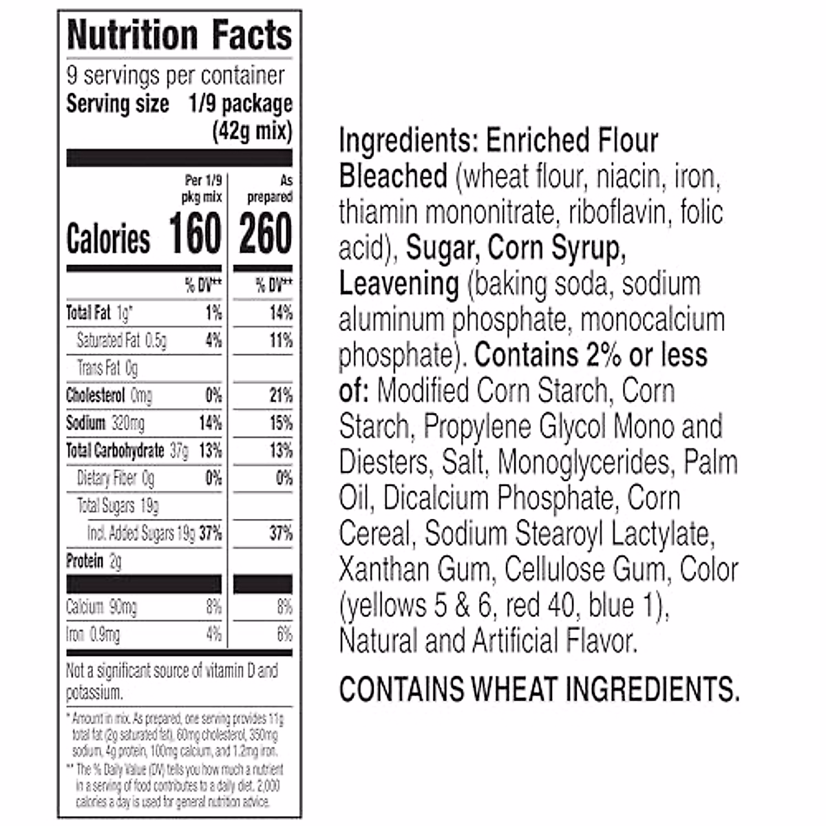 Betty Crocker Delights Super Moist Party Rainbow Chip Cake Mix, 13.25 oz. (Pack of 12)