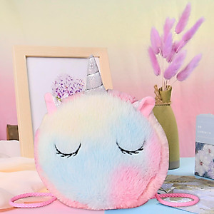 Healemo Unicorns Birthday Gift for Girl - Birthday Gift Box for 4-6 5 6-8 Year Old Toddler Girl, Unicorns Gift Toys Age 6-8 Basket, Unique Ideas Gift for Daughter, Unicorns Blanket (Pink)