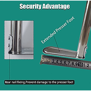 Mengersi Canopy Bed Frame Bed Post Stainless Steel Metal Bed Wooden Bed Bracket Poles (California King, Silver)